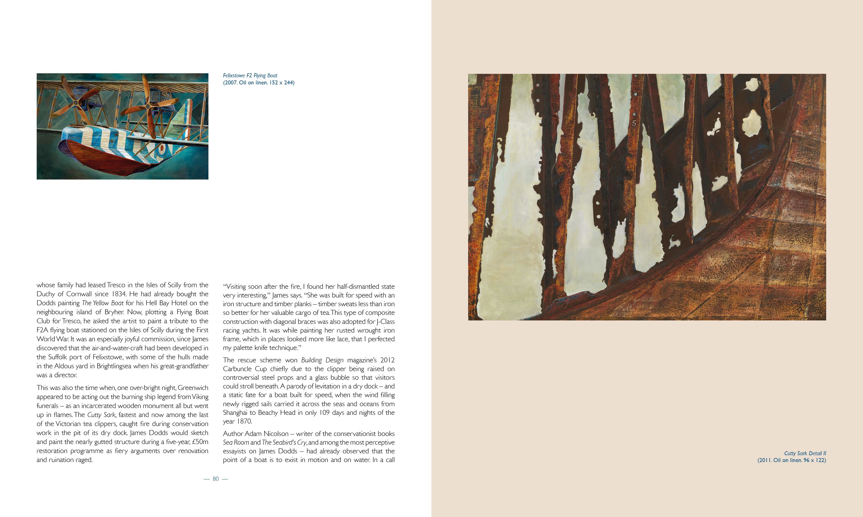 James dodds: the blue boat